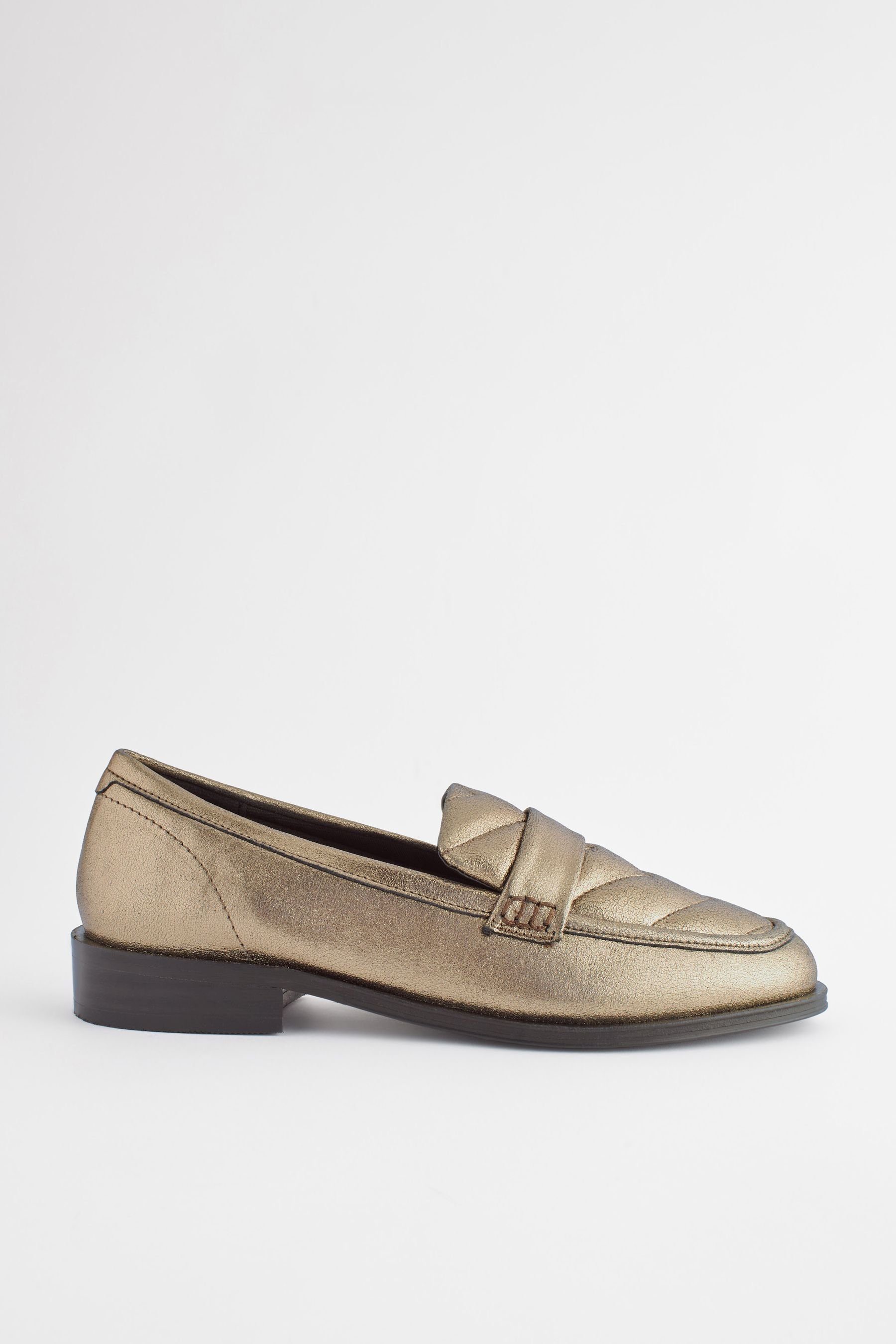 Next Forever Comfort® Gesteppte Leder Loafer Loafer 1 Tlg