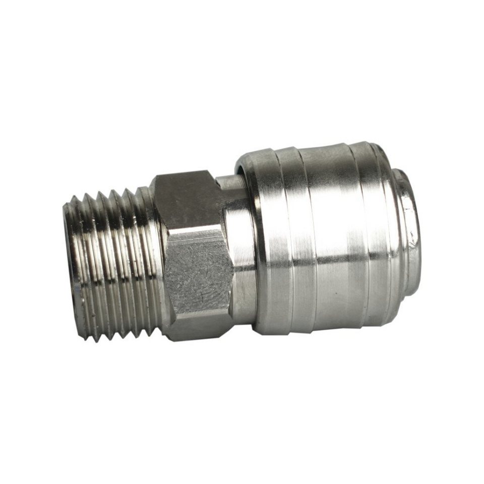 Druckluftgeräte-Set Schnellkupplung Druckluft weiblich Außengewinde 1/2 ... Druckluftgeräte-Set Schnellkupplung Druckluft weiblich Außengewinde 1/2 ...