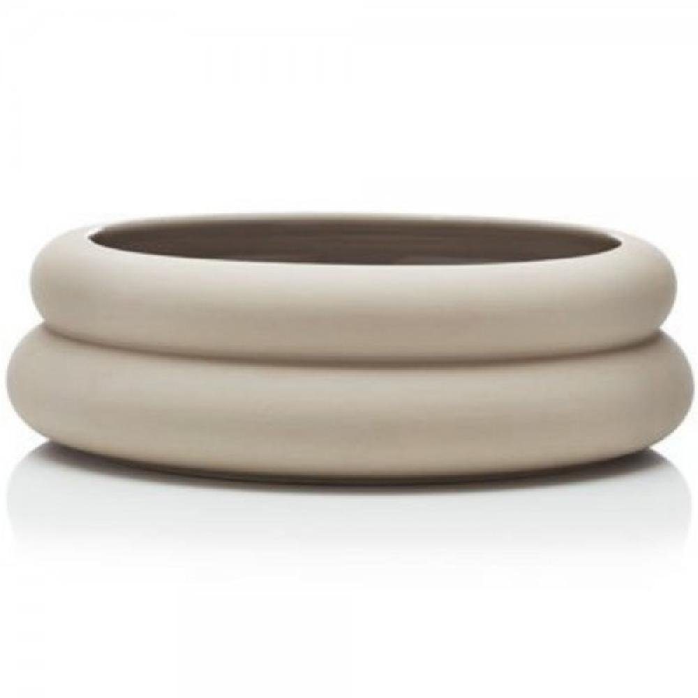 Novoform Servierschale Design Schale Soft Shape Beige (39x12cm)
