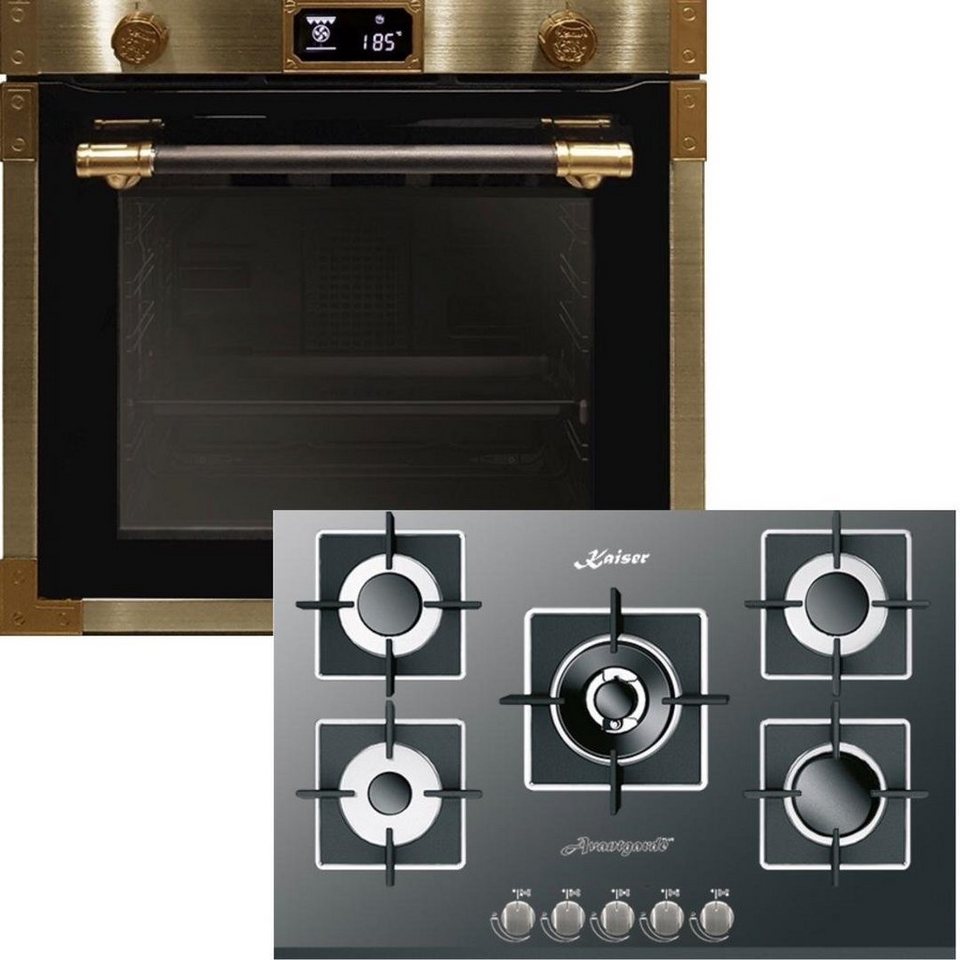 Kaiser Küchengeräte Gasherd Set Art Deco Eh 6426 Adkcg 8382 Mit 1