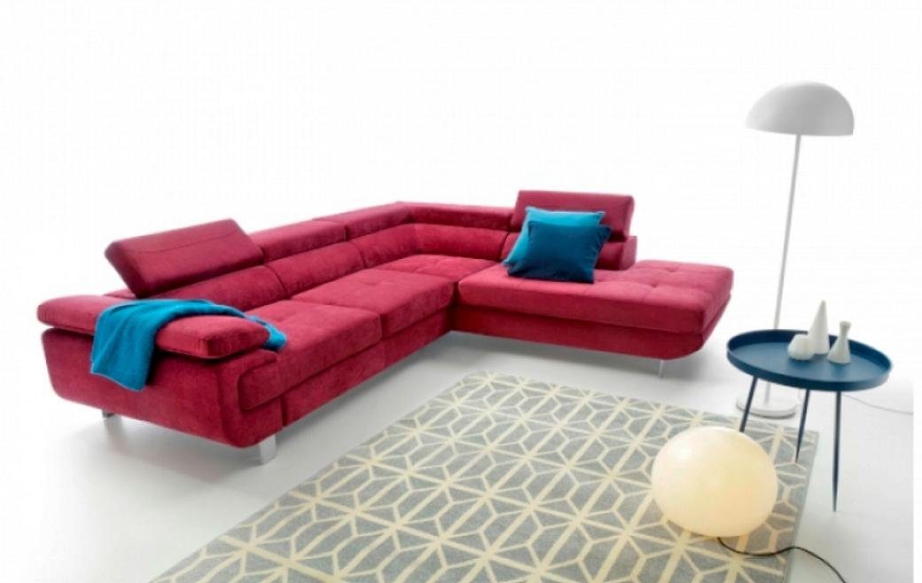 Jvmoebel Ecksofa Rot Eckgarnitur Ecksofa Bettfunktion L Form