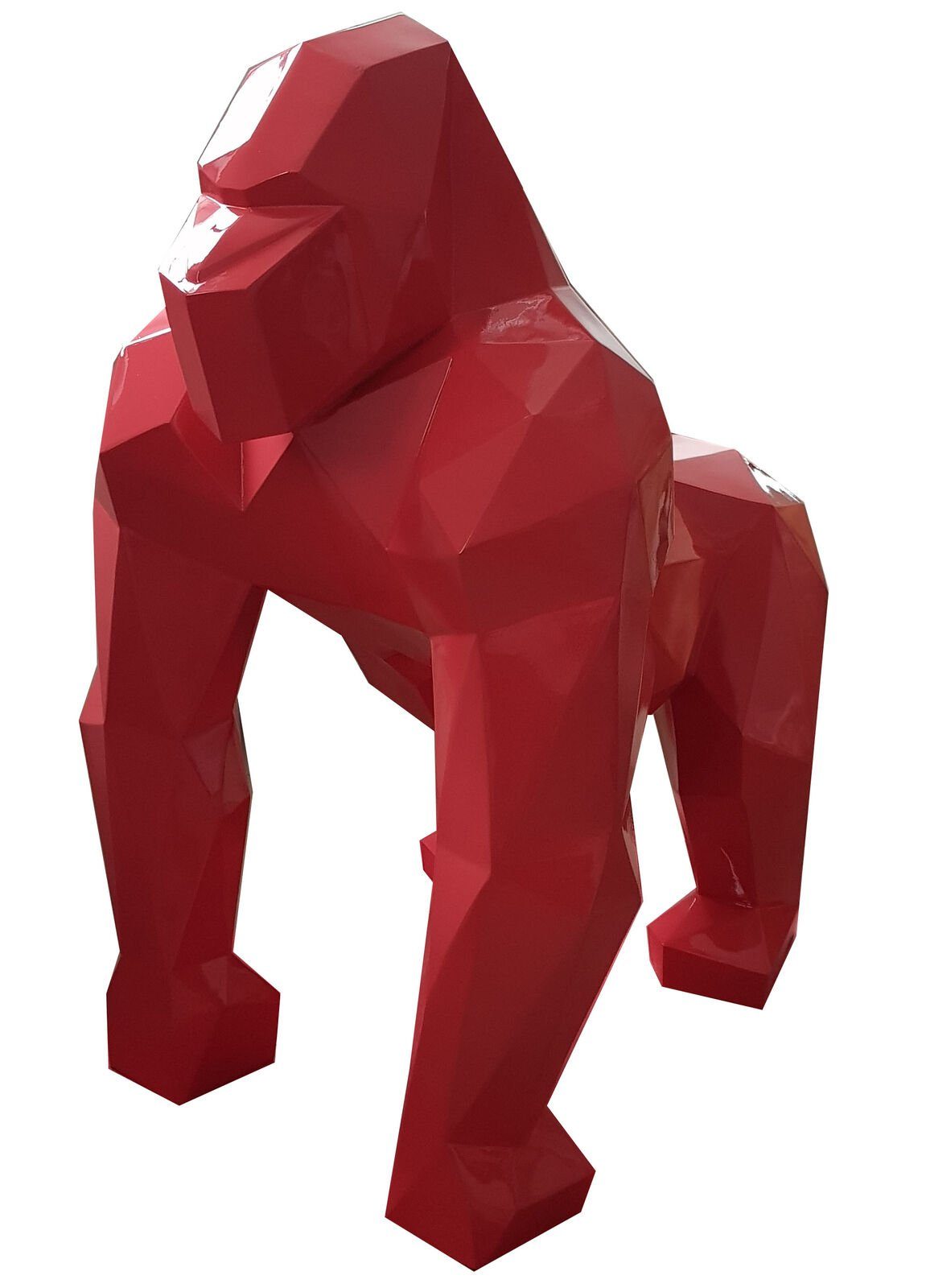 Jvmoebel Gartenfigur Figuren Statuen Deko Gorilla Garten Designet