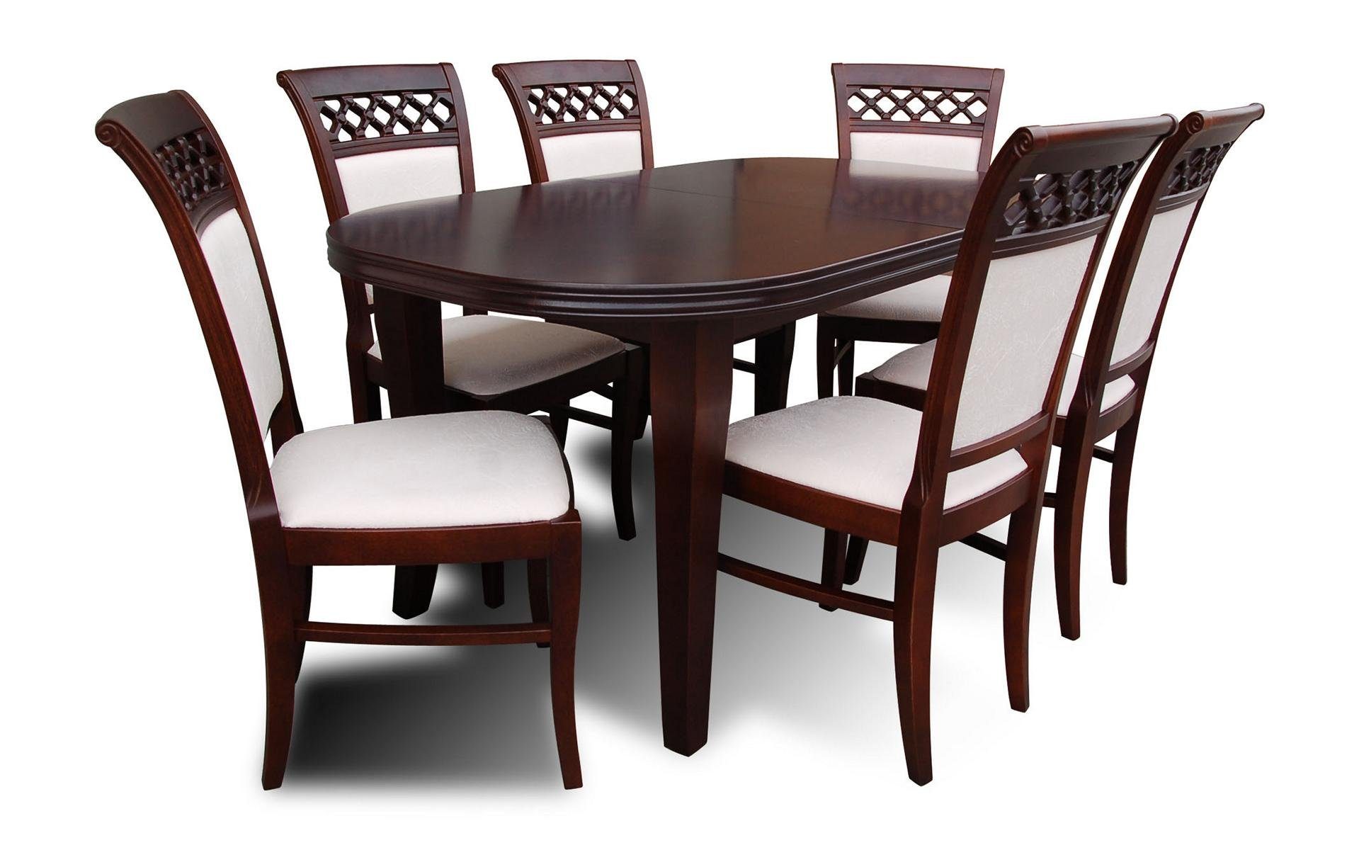 Jvmoebel Essgruppe Klassischer Design Esszimmer Set Garnitur Stuhl