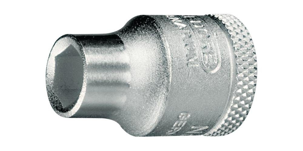 Gedore Stecknuss »Steckschlüsseleinsatz 30 3/8 ″ 6-kant Schlüsselweite 22 mm Länge 32 mm«