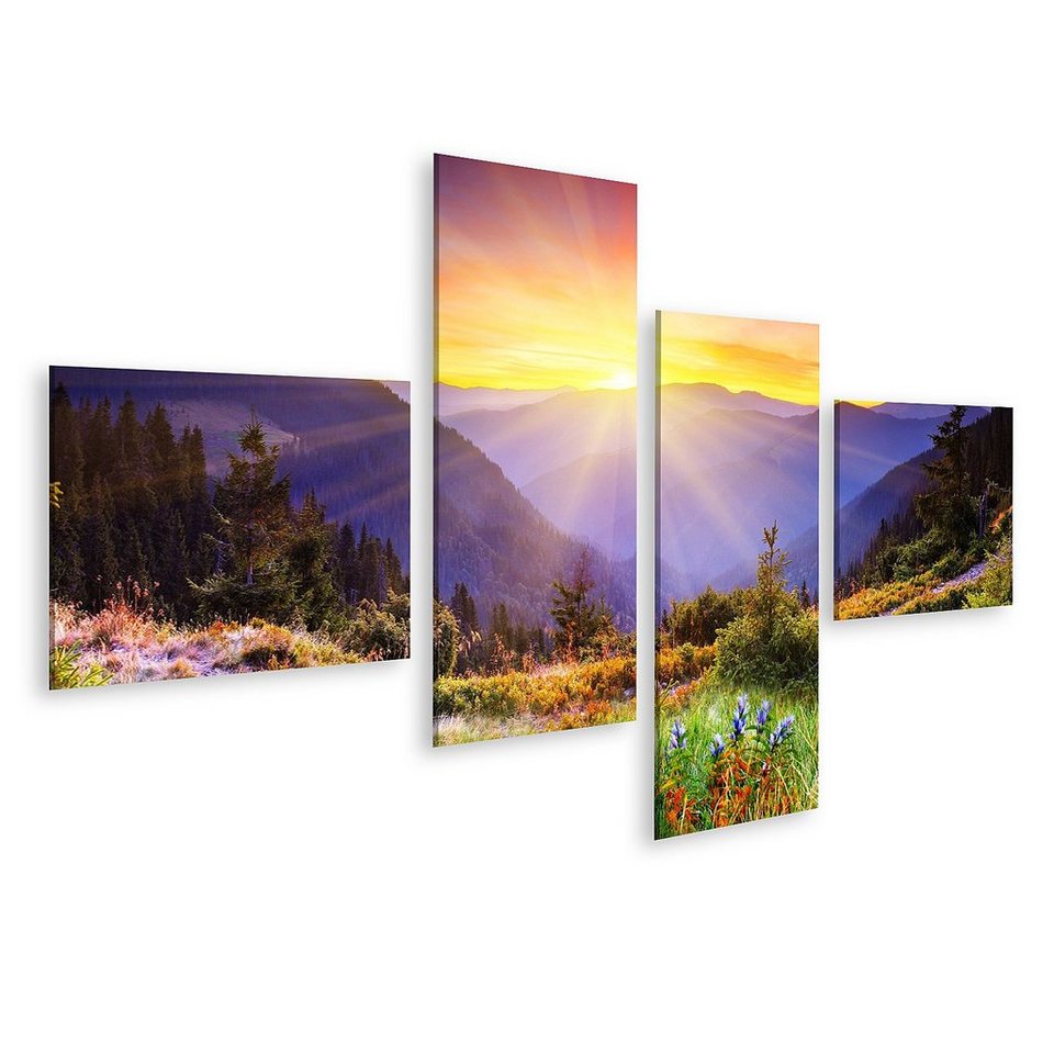 Islandburner Leinwandbild Bild Auf Leinwand Majestätischer