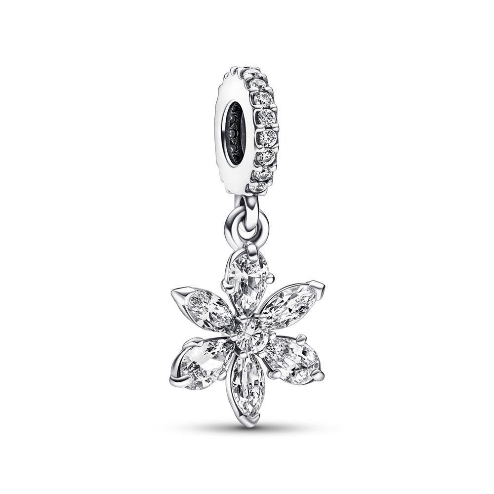 Pandora Charm Einhanger Charm Anhanger Blute von PANDORA aus 925er Silber mit Zirkonia