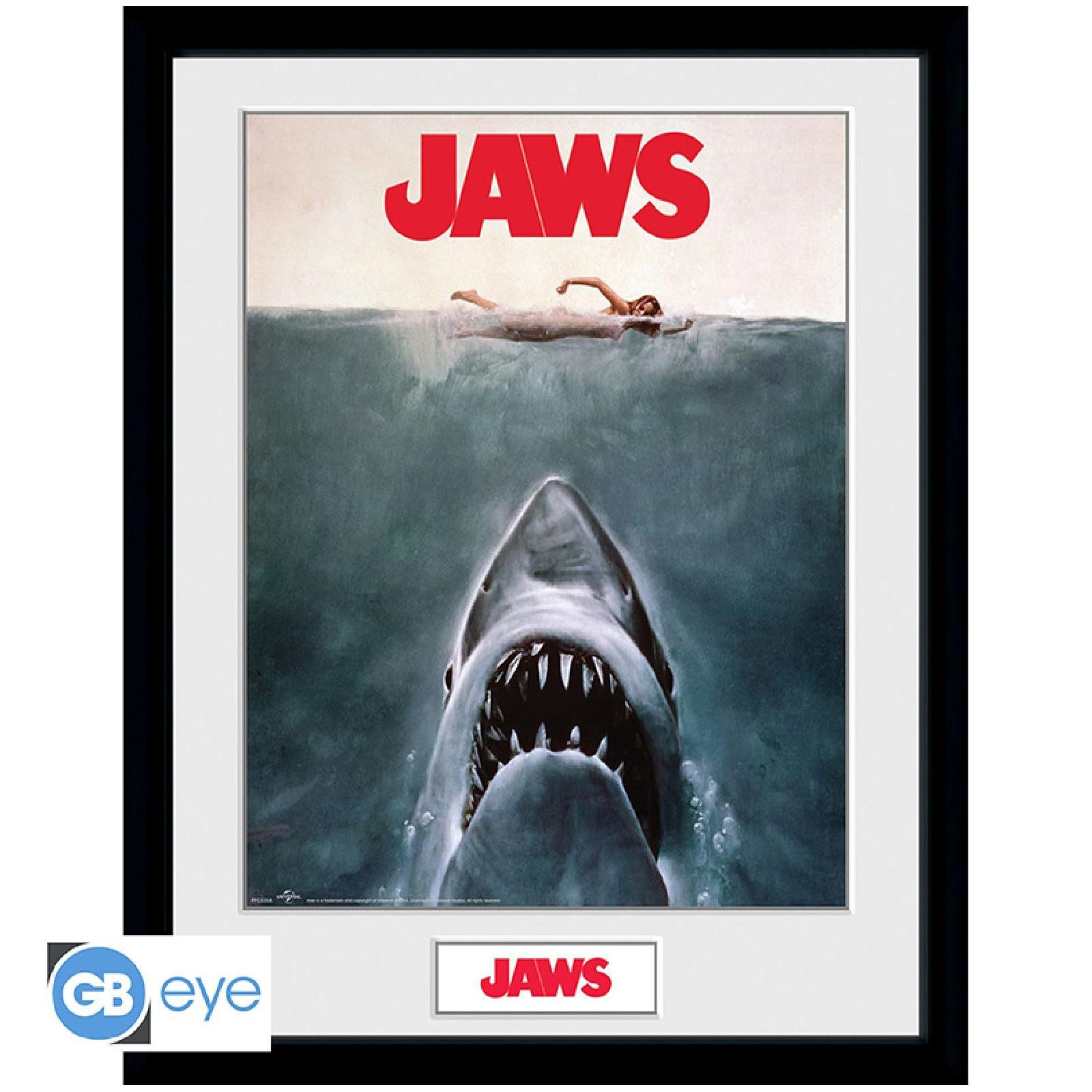 ABYstyle Poster JAWS - Framed print Key Art, Print