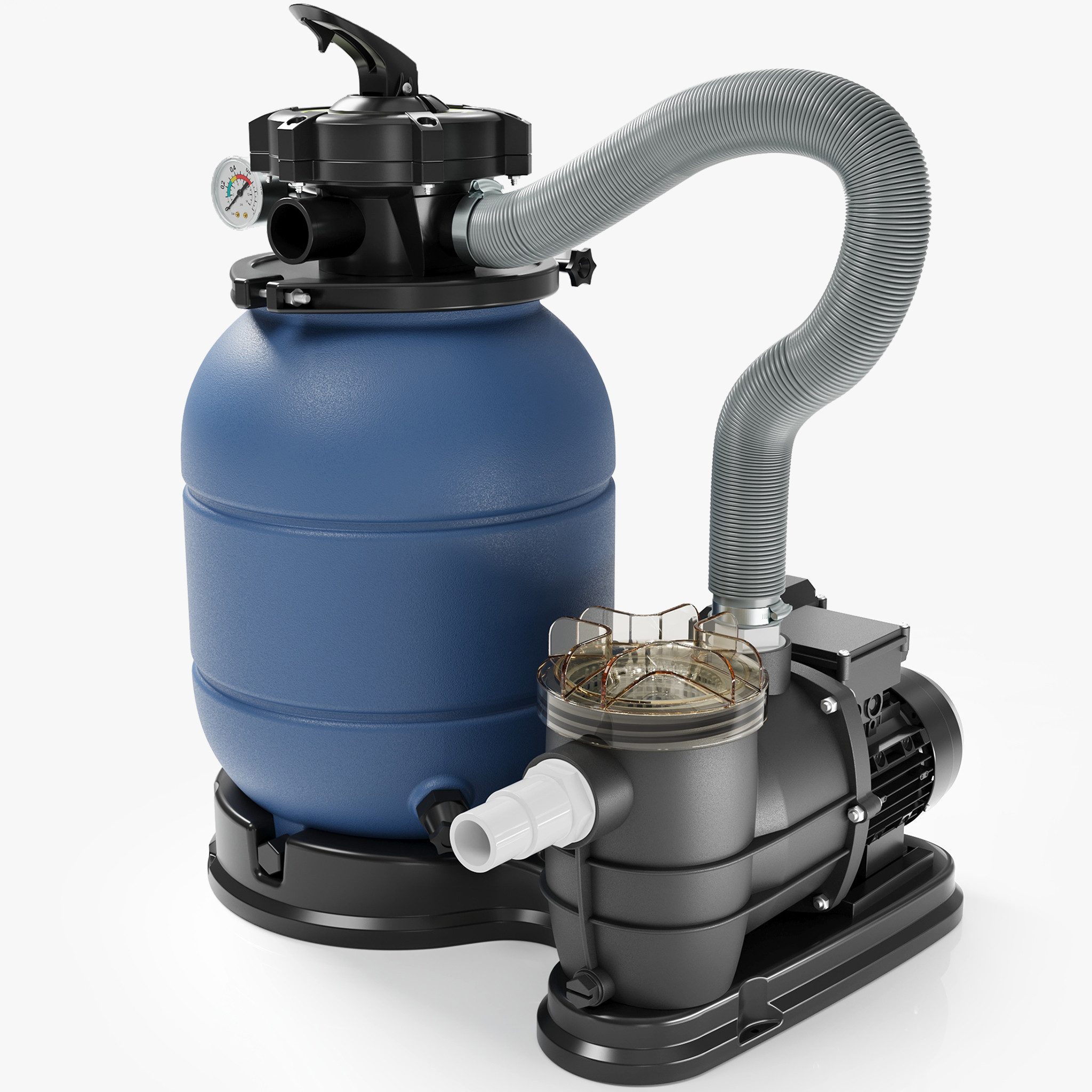 Wiltec Sandfilteranlage Sandfilter Filteranlage Poolfilter Pumpe Filter