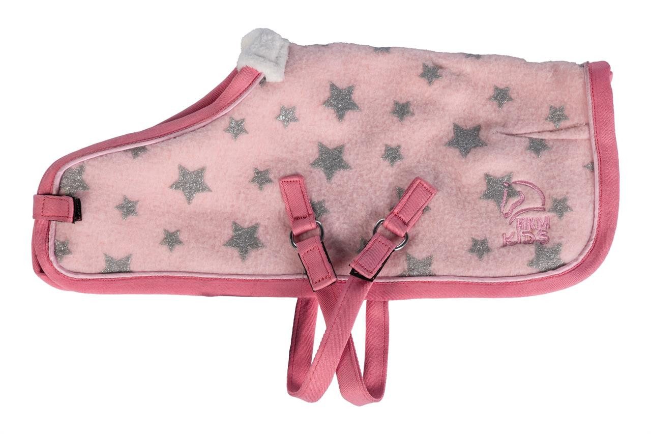HKM Kids Kuscheltier, StarSet Cuddle Pony rosa mit Sternenmuster