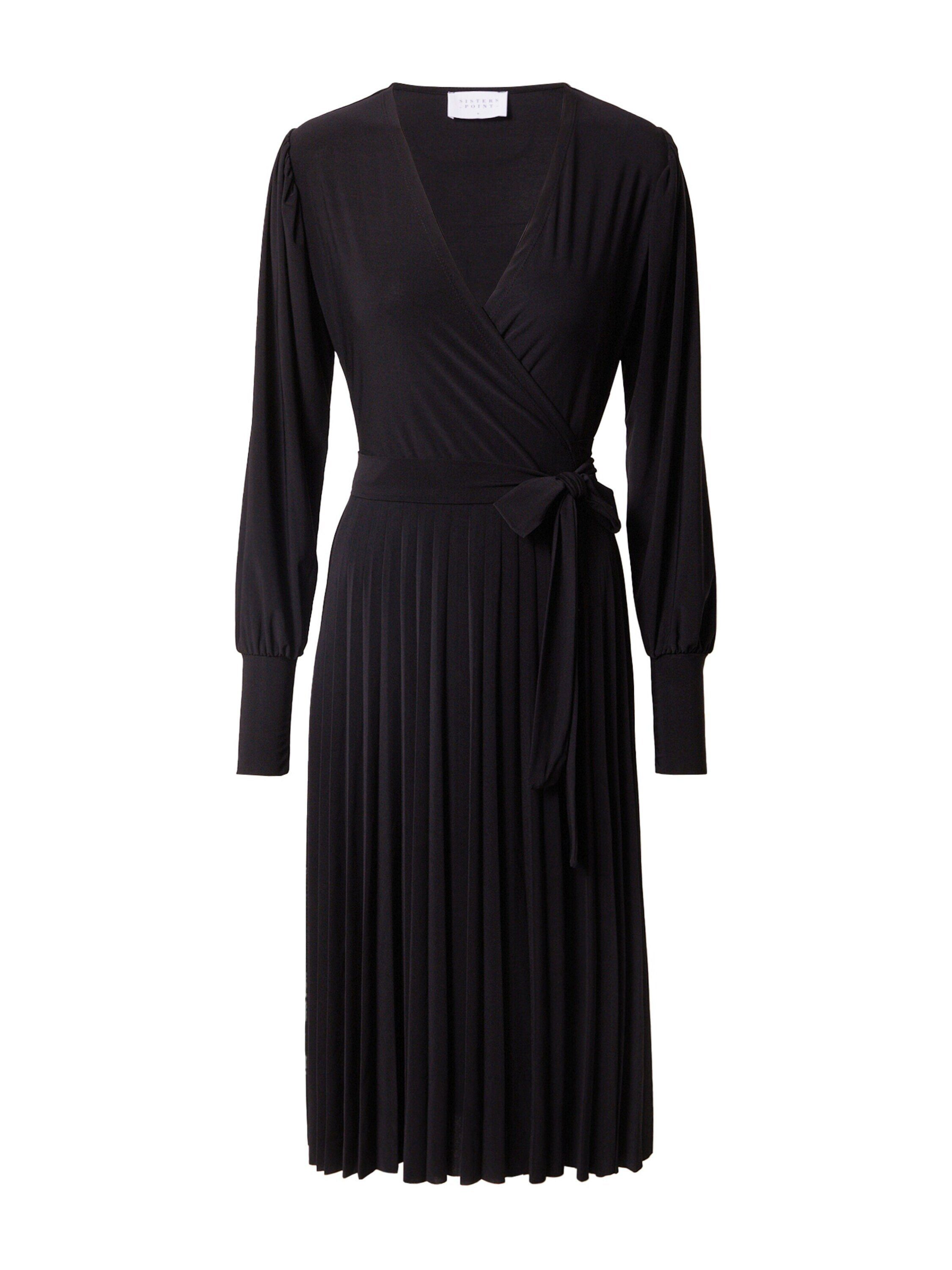 Sisters Point Blusenkleid Mitana 1 Tlg Drapiertgerafft Plissee