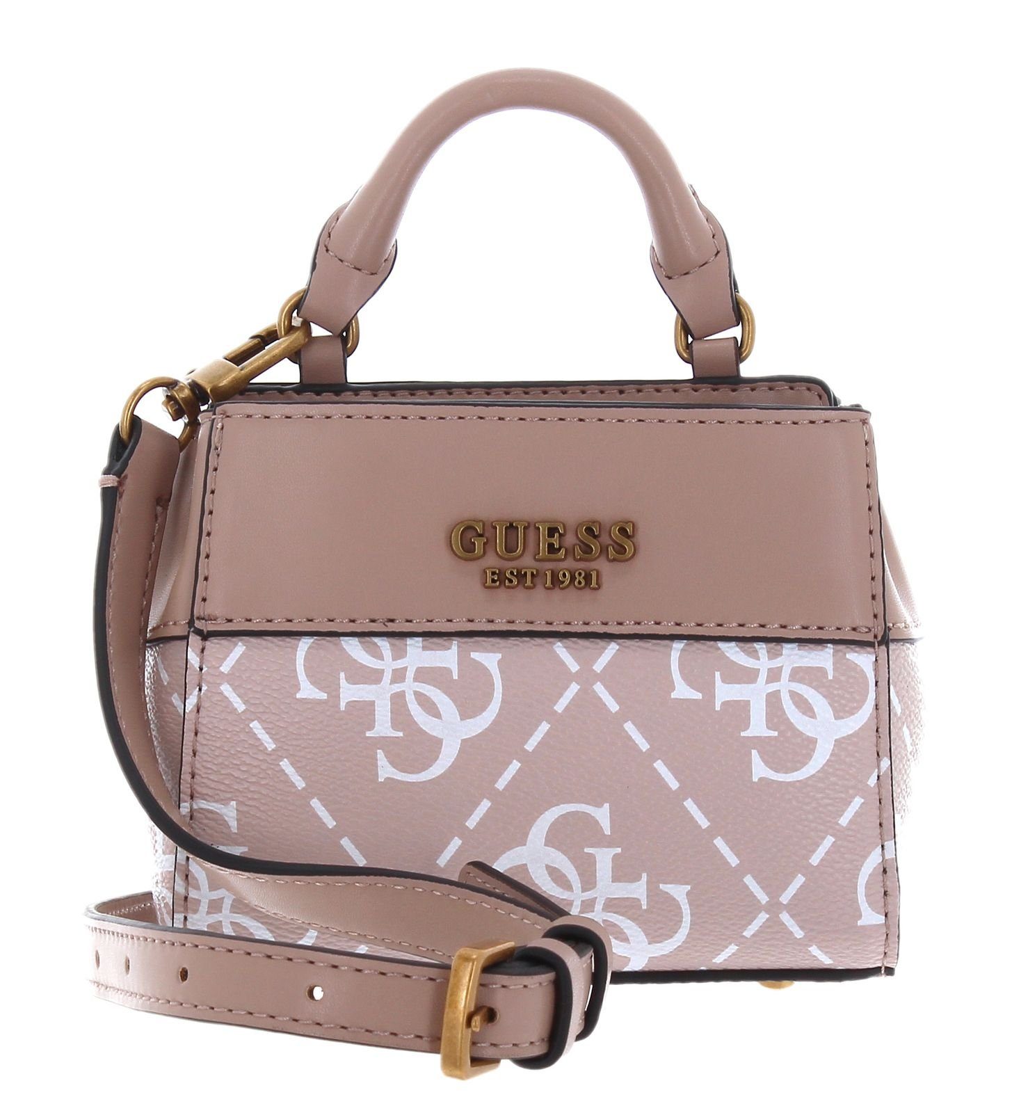 Guess Umhängetasche Micro Mini Bag, Verschluss: offen