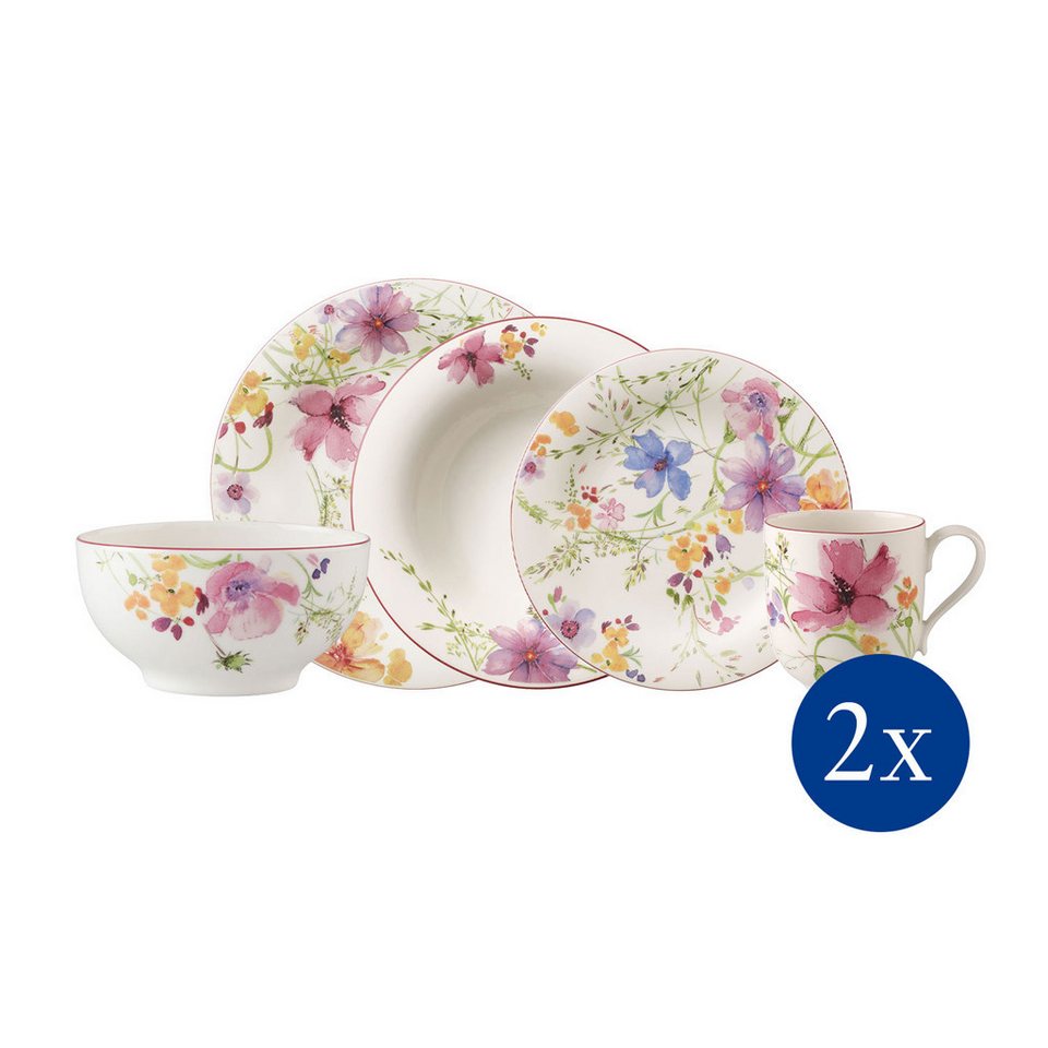 Villeroy And Boch Geschirr Set Mariefleur Basic Starter Set 10 Teilig 10