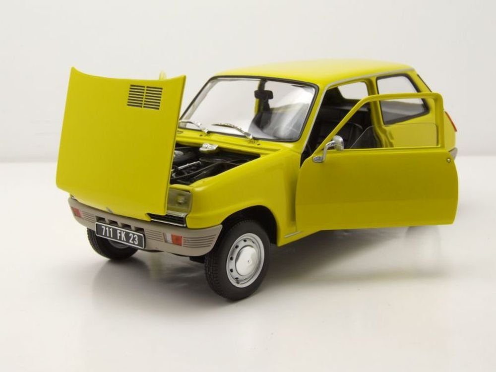 Norev Modellauto Renault 5 1974 gelb, Maßstab 1:18, Sammlerauto