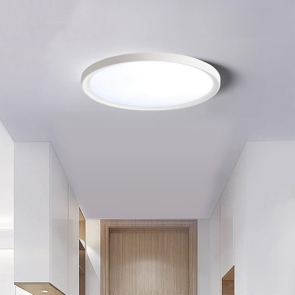 Rosnek Led Deckenleuchte Ø38cm 36w 6000k 2500 Lm Für Küche Bad