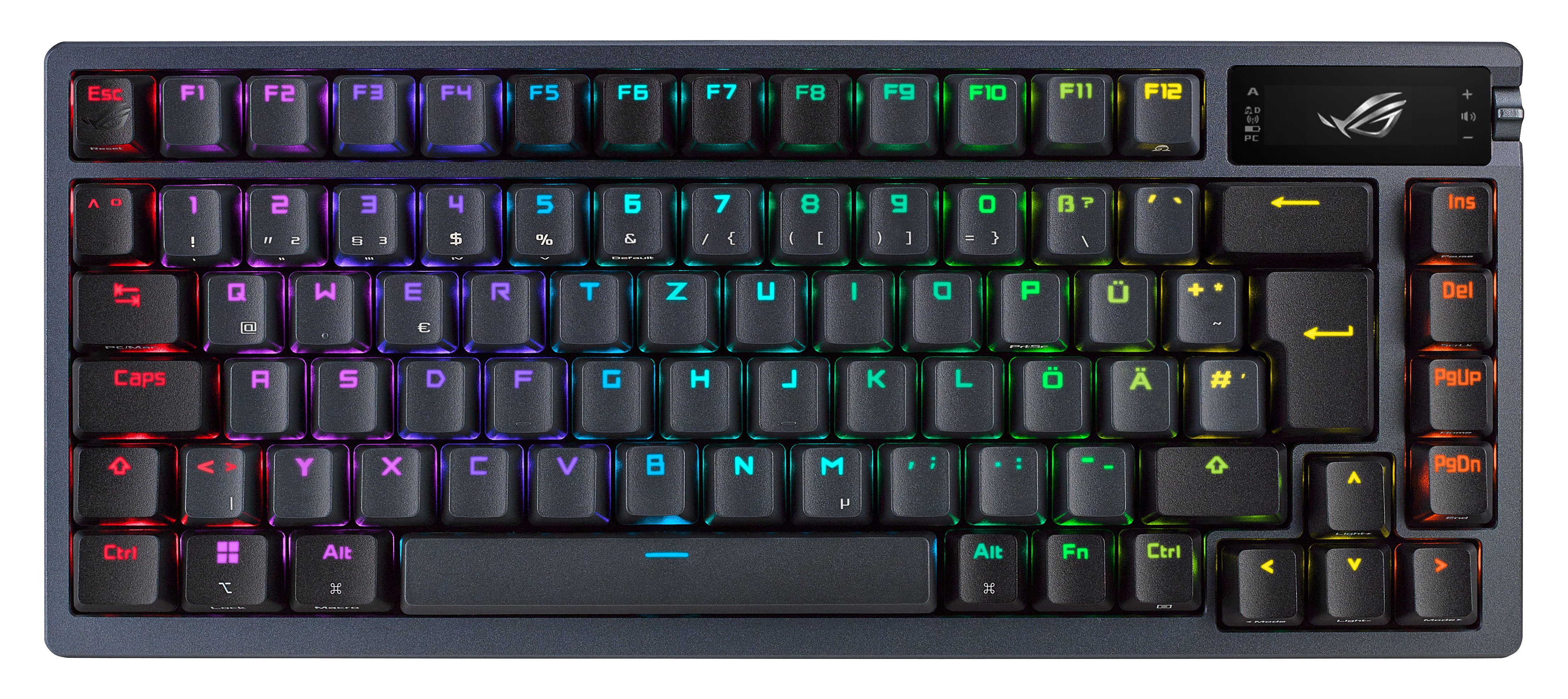 Asus ROG Azoth Gaming-Tastatur (Mechanisch, Bluetooth, RGB-LED, USB ...