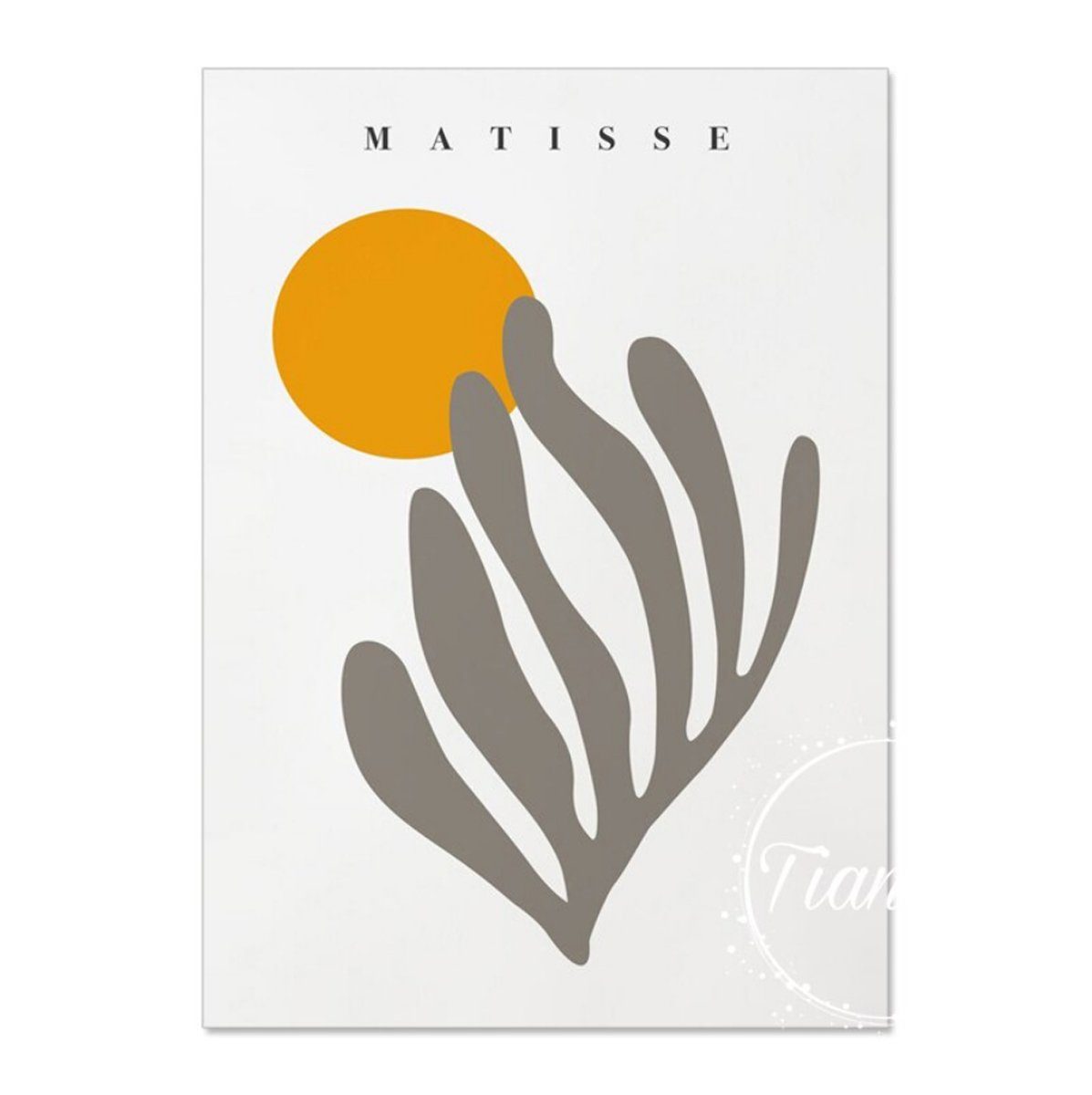 TPFLiving Kunstdruck »OHNE RAHMEN«, Motiv TX2118D, Poster Leinwand - Wandbild / Henri Matisse ...