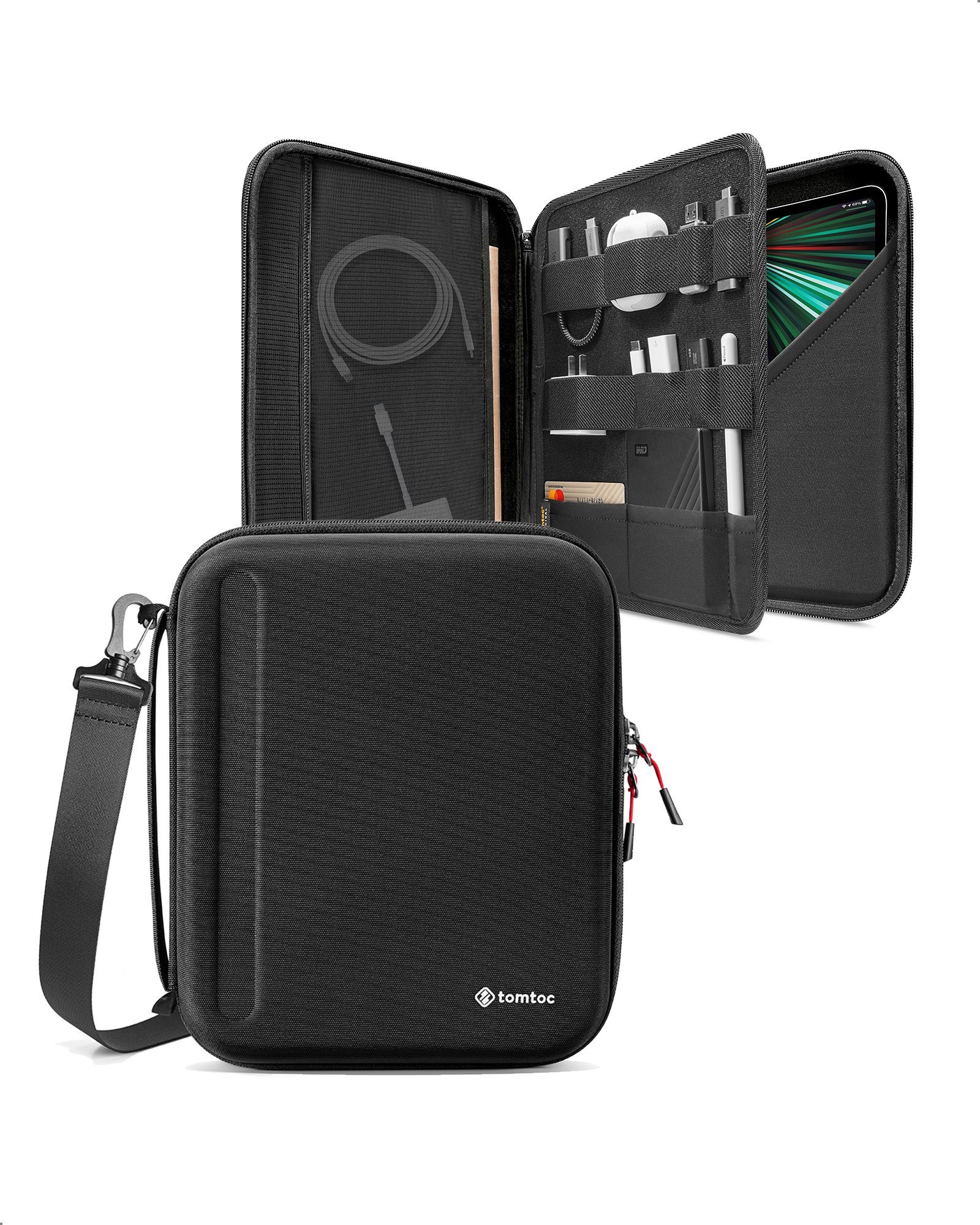 Tomtoc Tablet Hülle Tablet Portfolio Tasche Passt Für Magic Keyboard