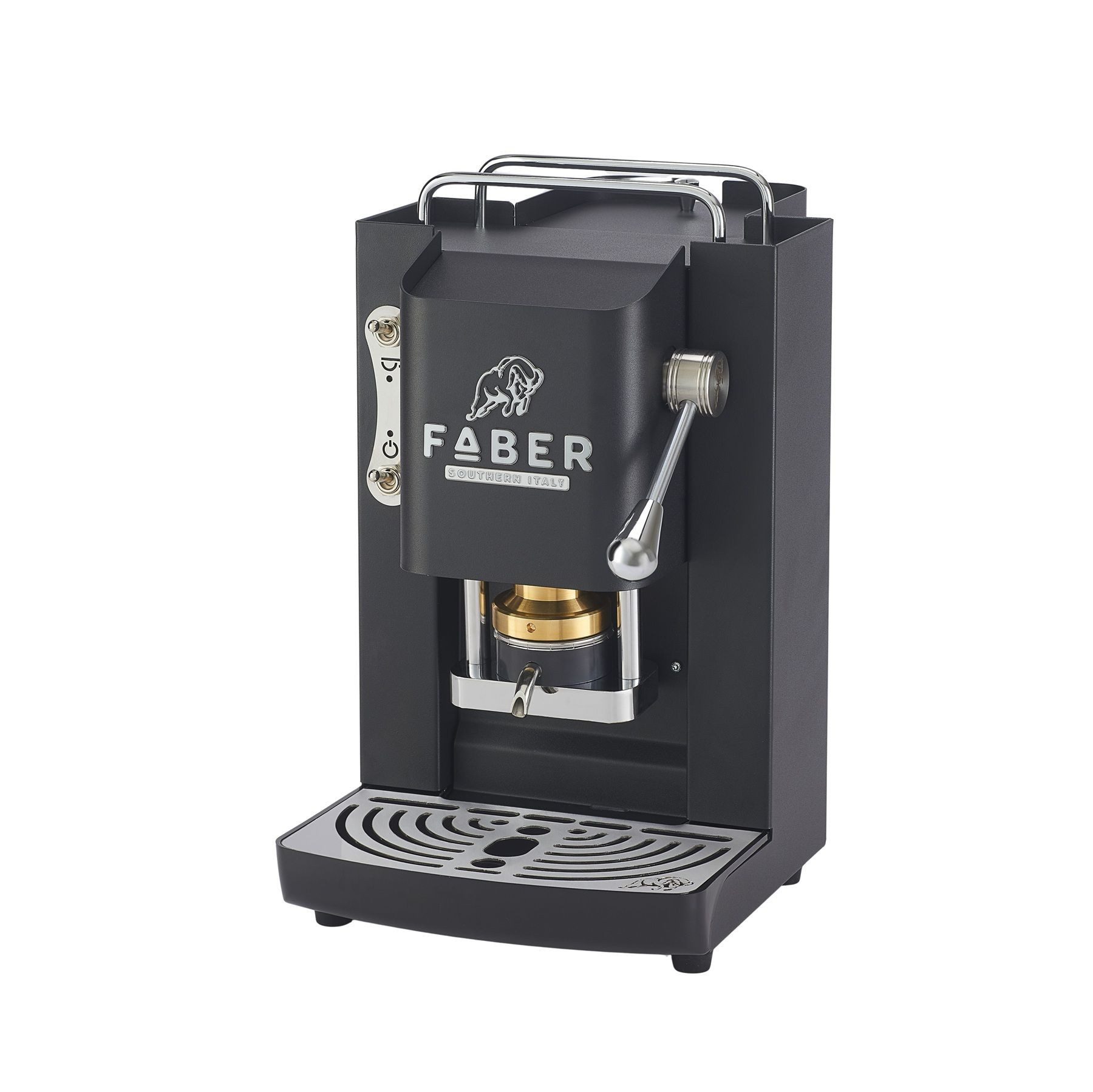 Faber Coffee Machines Kaffeepadmaschine Pro Deluxe 3.0 Chrom ...