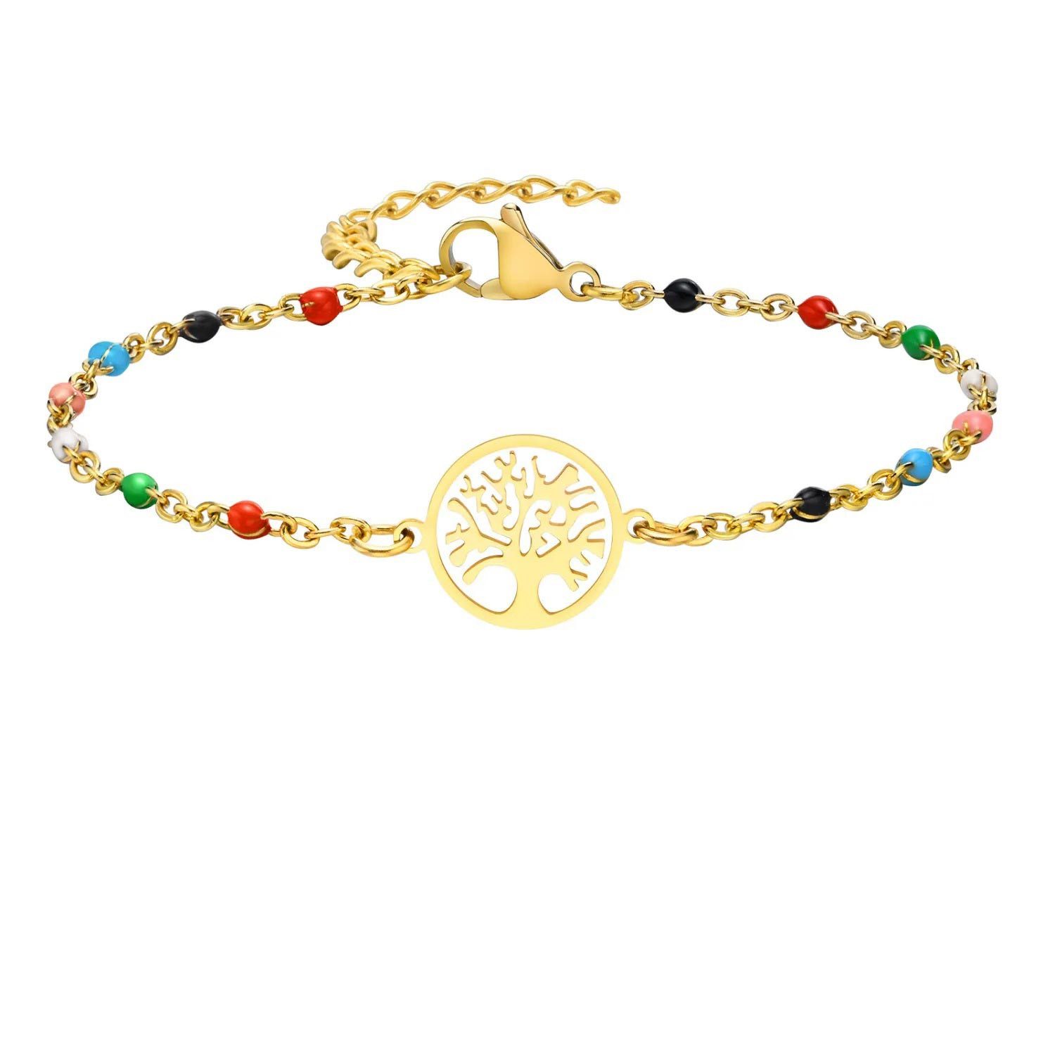 Order & Smile Schmuck Armkette Armband Lebensbaum: Baum des Lebens Schmuck