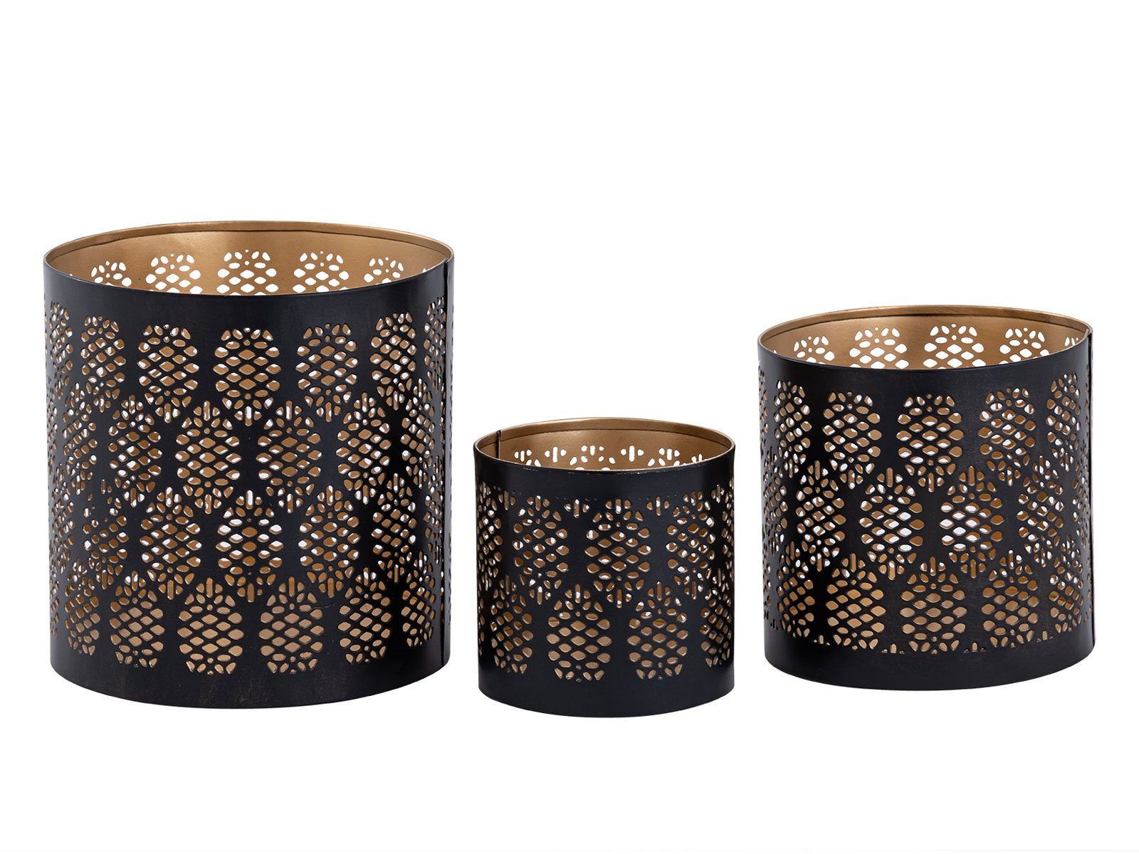 Casamia Kerzenhalter Kerzenhalter Orient 3er Set Teelichthalter