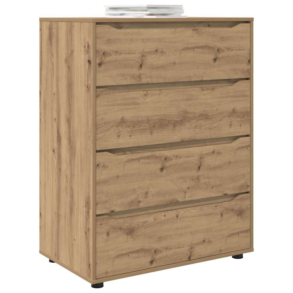 vidaXL Kommode 80 x 48 x 105 cm Kommode Schubladenschrank ...