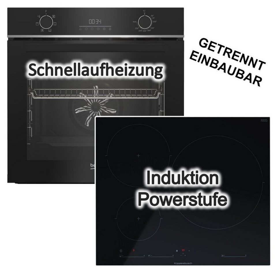 Beko Backofen Set Steamshine Mit Küppersbusch Induktionskochfeld