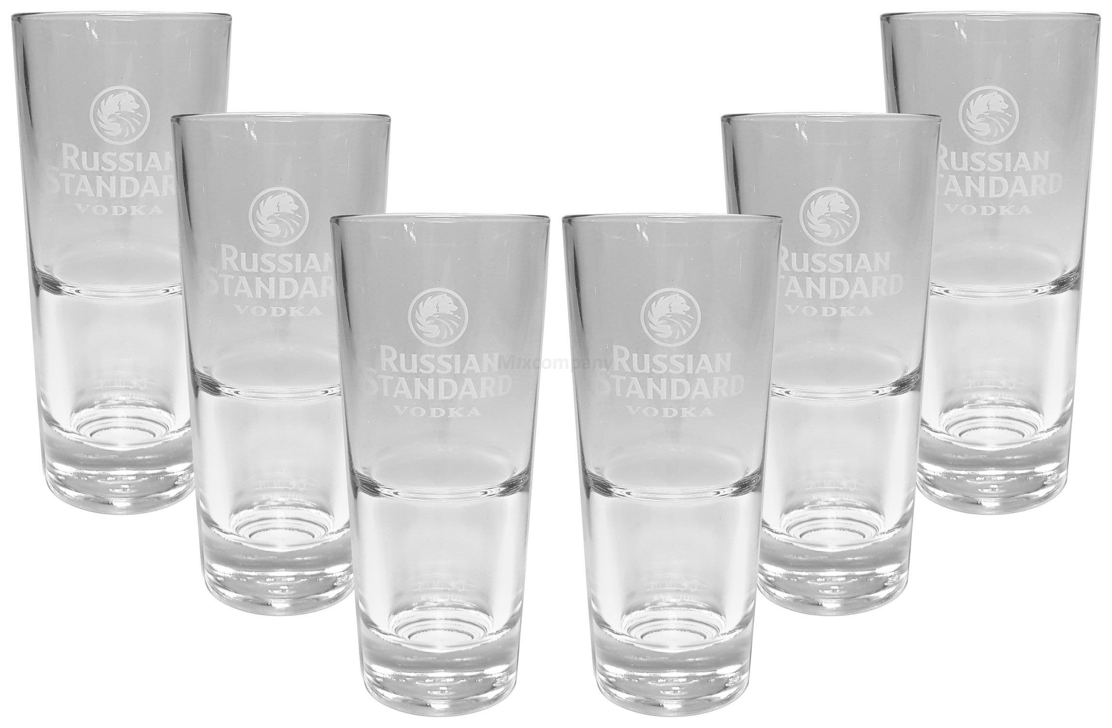 Anda Gläser-Set Russian Standard Glas Gläser-Set - 6x Longdrink Gläser
