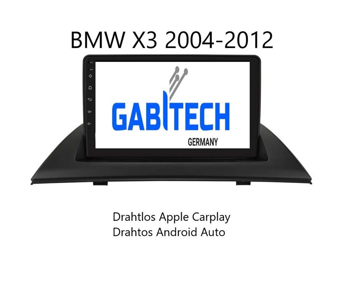 Gabitech Für Bmw X3 E83 2004 2012 9 Zoll Android 13 Autoradio Navi