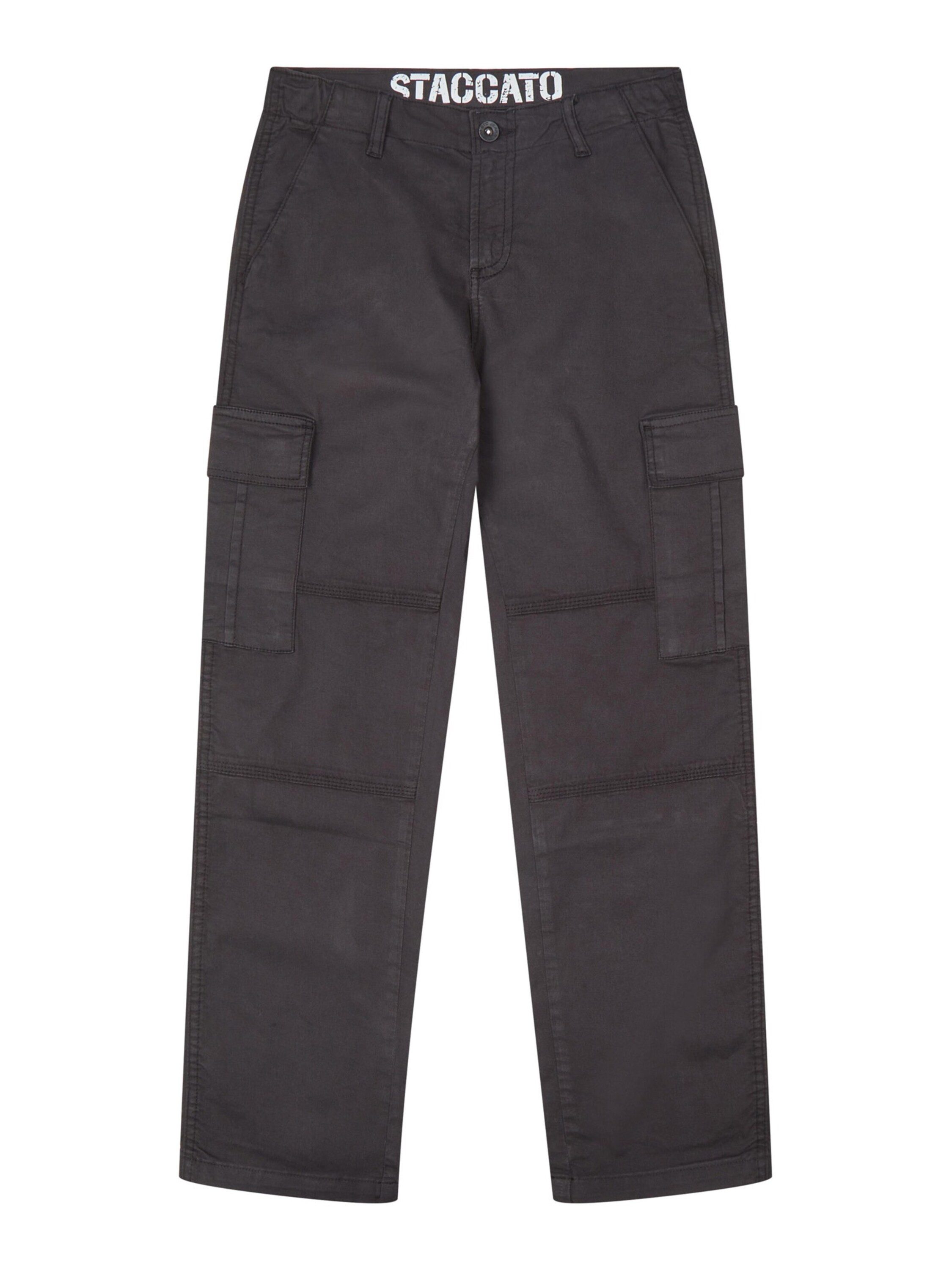 STACCATO Jogginghose (1-tlg), Label Patch/Label Flag