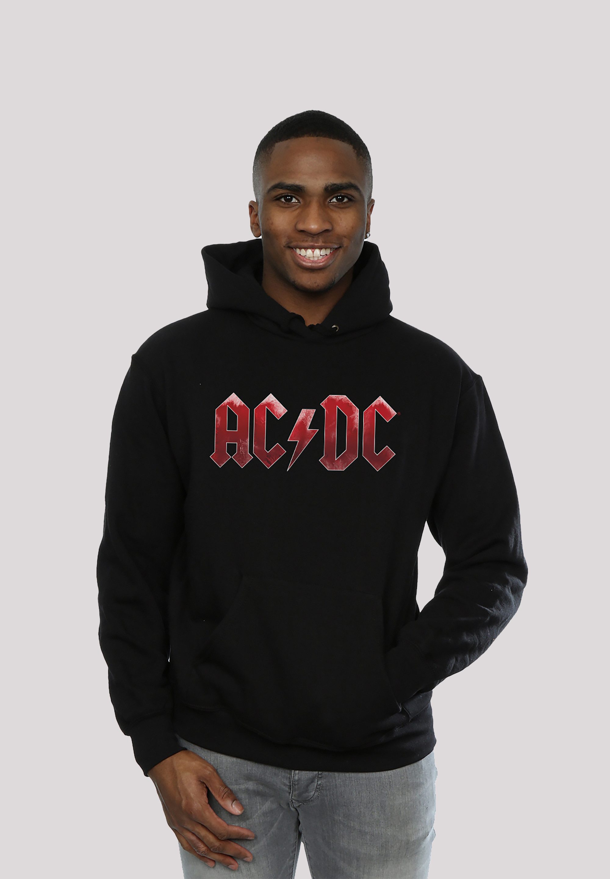 F4NT4STIC Kapuzenpullover ACDC Red Ice Logo für Kinder & Herren Print ...