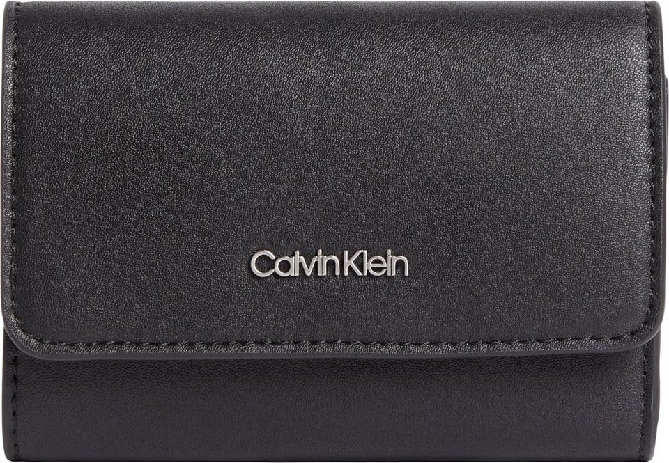 Calvin Klein Geldbörse Ck Must Trifold Sm In Schlichtem Design