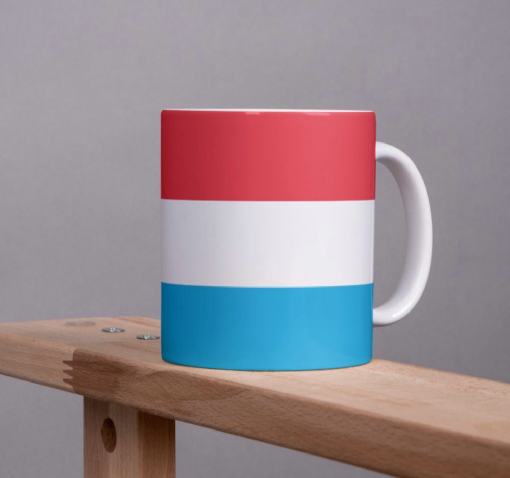 Tinisu Tasse Luxemburg Kaffeetasse Flagge Pot Kaffee Tasse Lux Becher