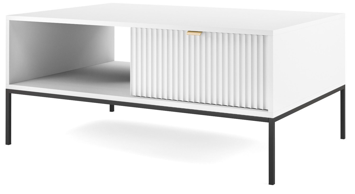 Domando Couchtisch Couchtisch Lazise In Weiß Matt 0 St Breite 104cm