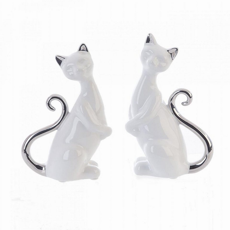 Casablanca By Gilde Dekofigur 2er Set Dekofiguren Katzen Milly Dekofigur
