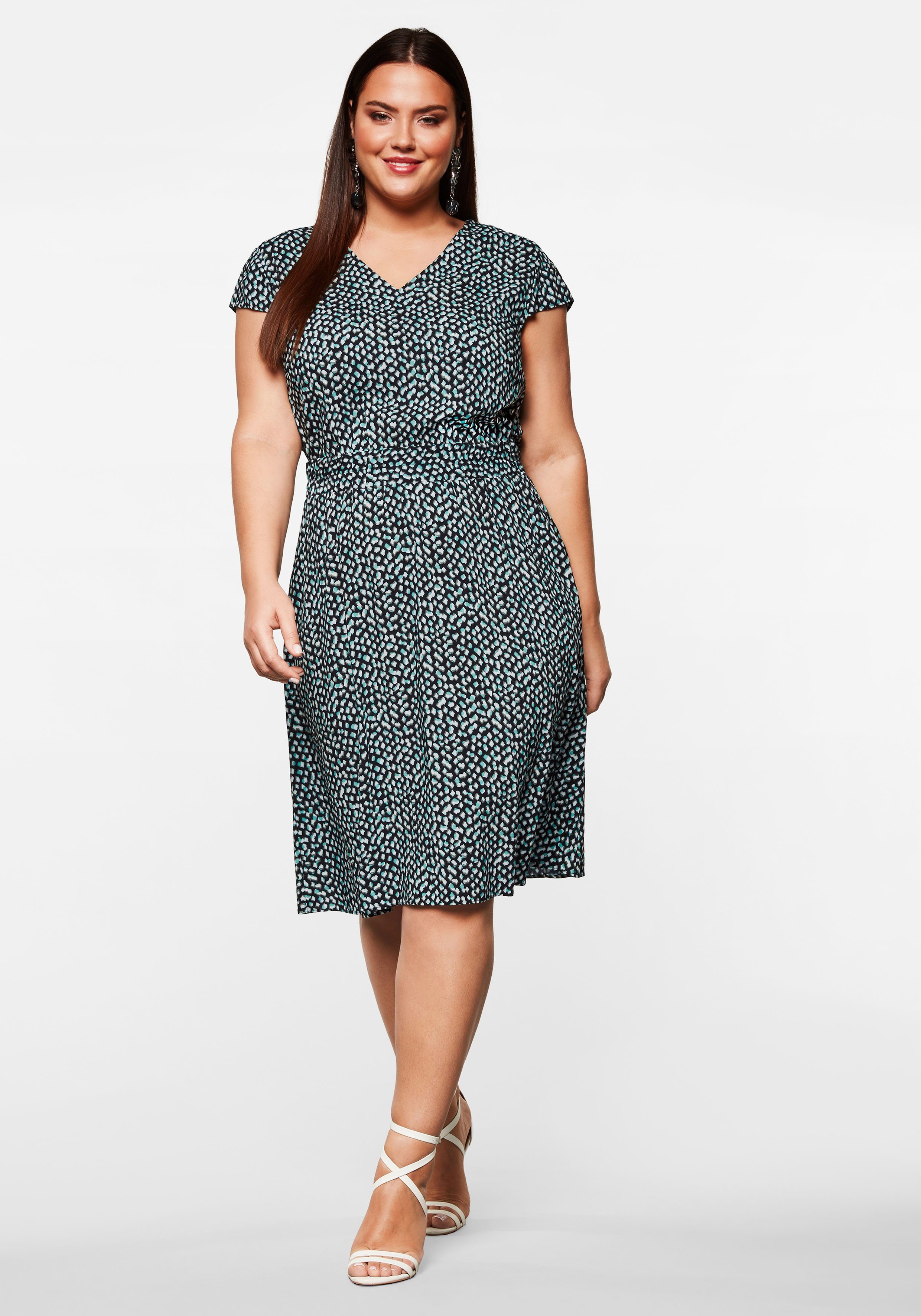 Sheego Sommerkleid Mit Minimal Print Selected By Sina Katarina Online