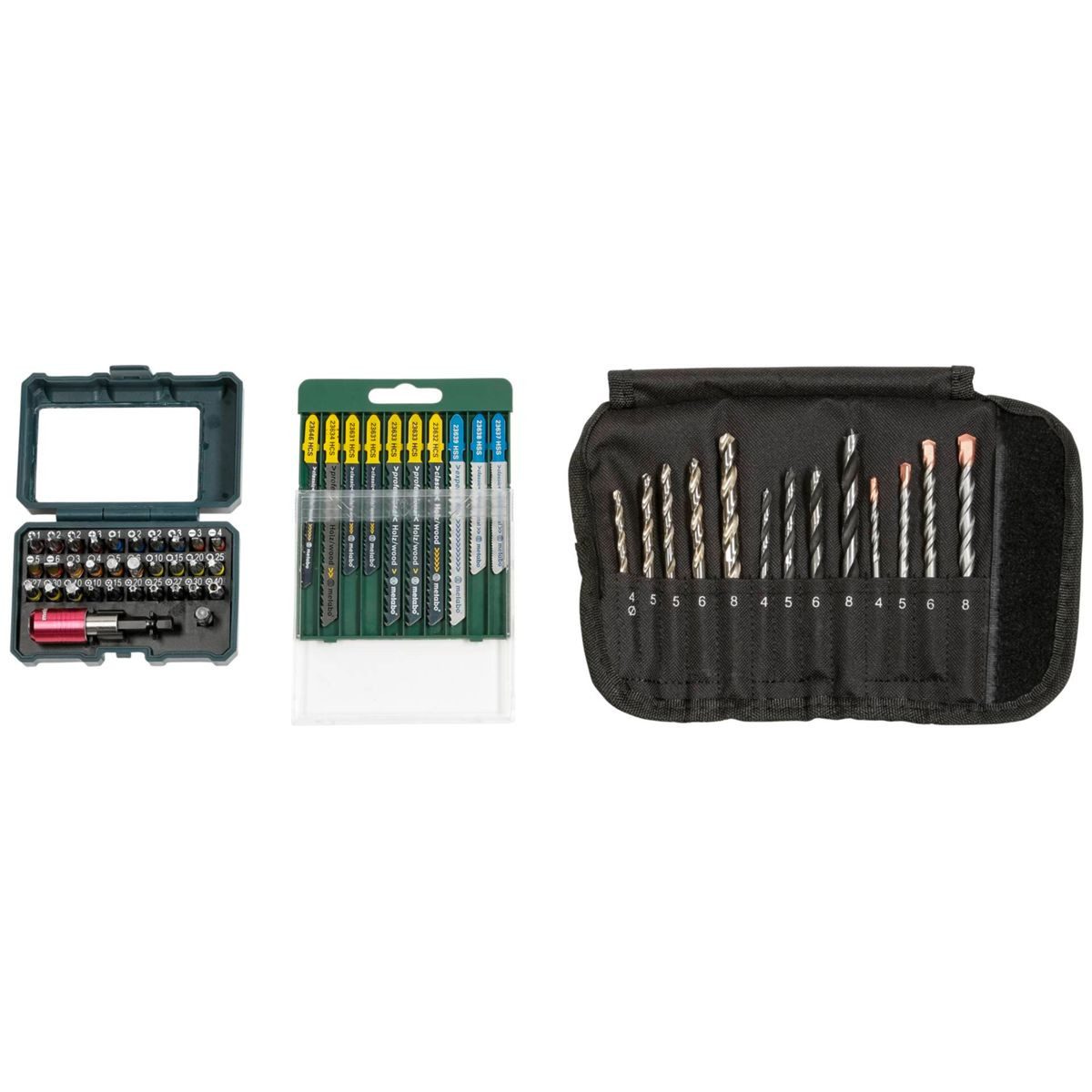 metabo Bit-Set Zubehör Set 55-teilig