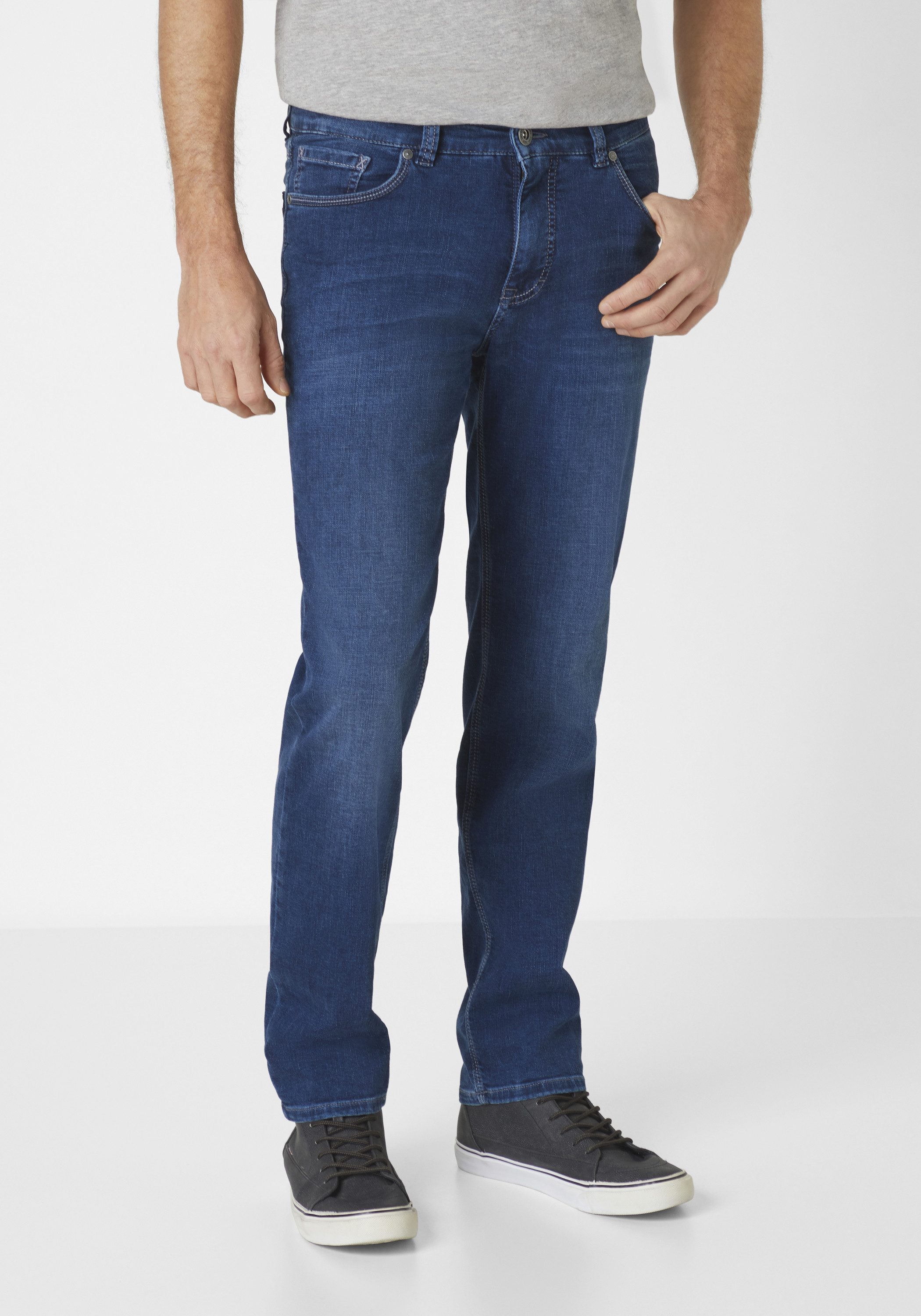 Paddock's Slim-fit-Jeans PIPE Colored Denim 5-Pocket Jeans mit Stretch