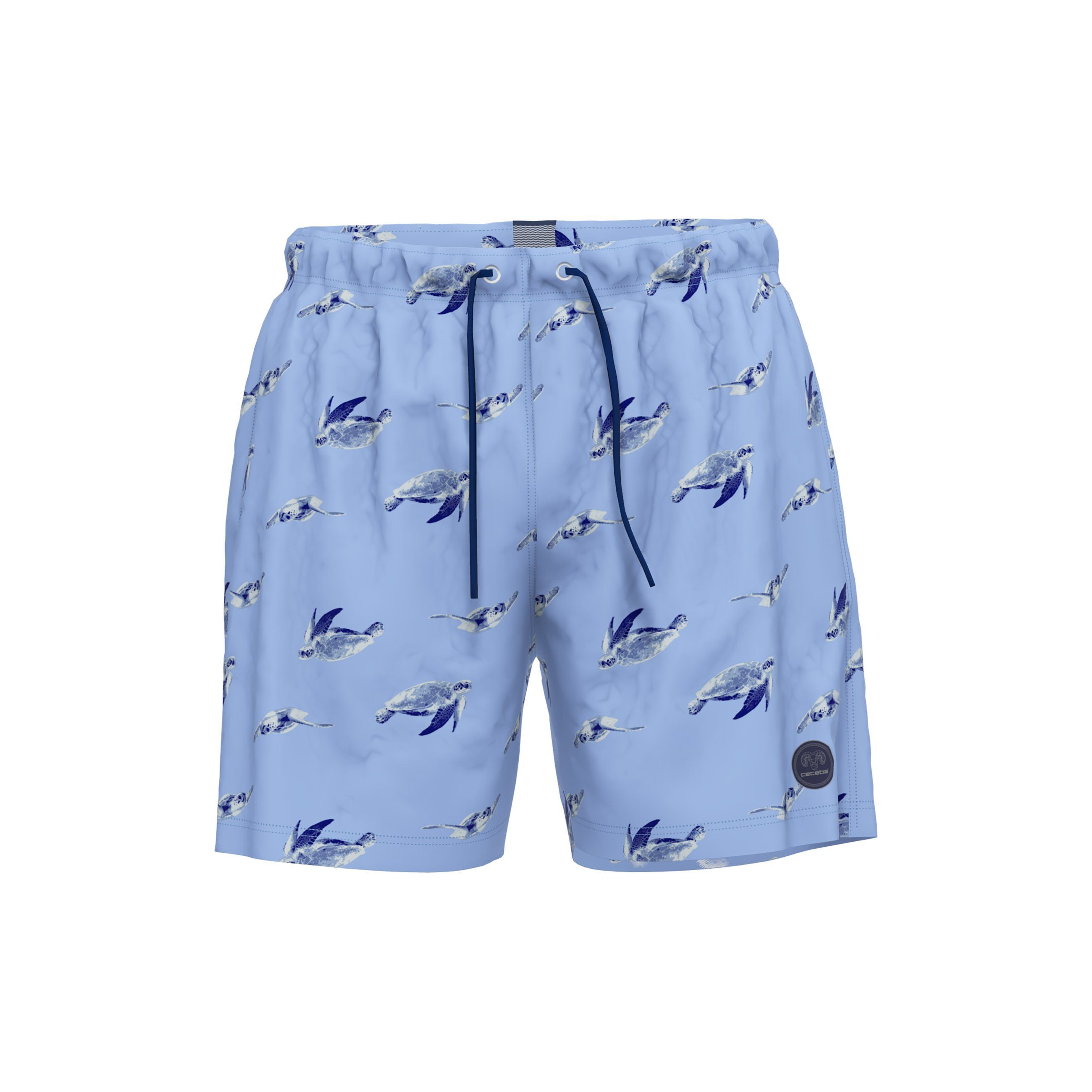 Ceceba Badehose Ceceba Herren Badehose Blau Bedruckt 1 St Haptik