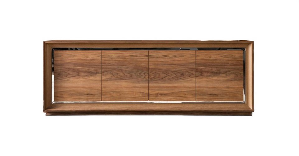 Xlmoebel Sideboard Braunes Möbelstück 218 Cm Lang Als Anrichte Oder