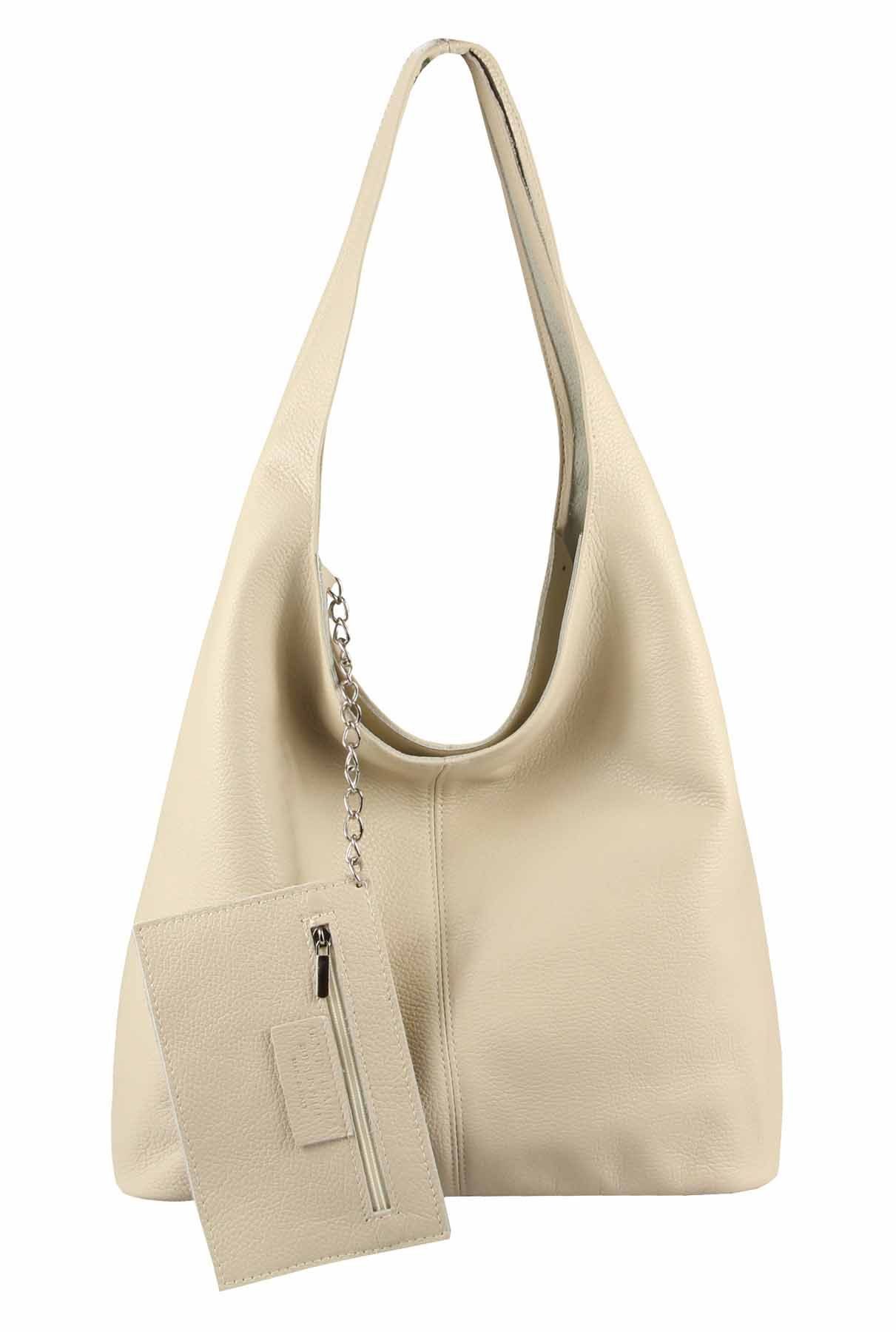 ITALYSHOP24 Shopper Made in Italy XL Damen echtes Leder Tasche ...