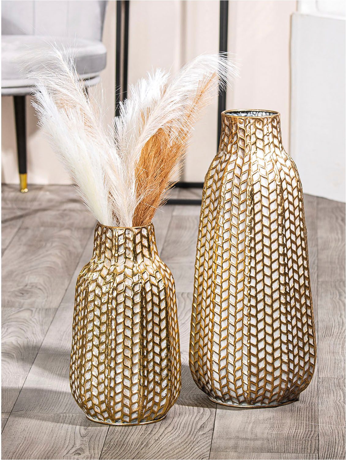Casablanca By Gilde Bodenvase Dekovase Belize H58cm 1 St