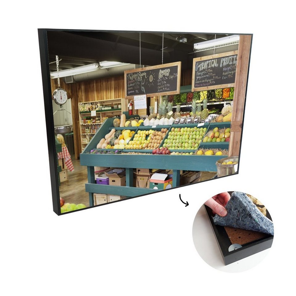 Muchowow Akustikplatte Obst Supermarkt Kreidetafel 1 St Malerei