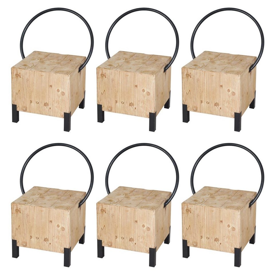 Mcw Esszimmerstuhl Mcw L76 S6 6er Set Sitzfläche Mit Struktur