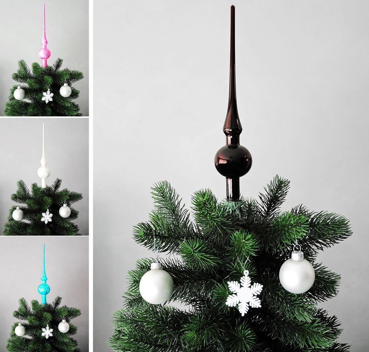 Weihnachtsbaumspitzen Aus Glas