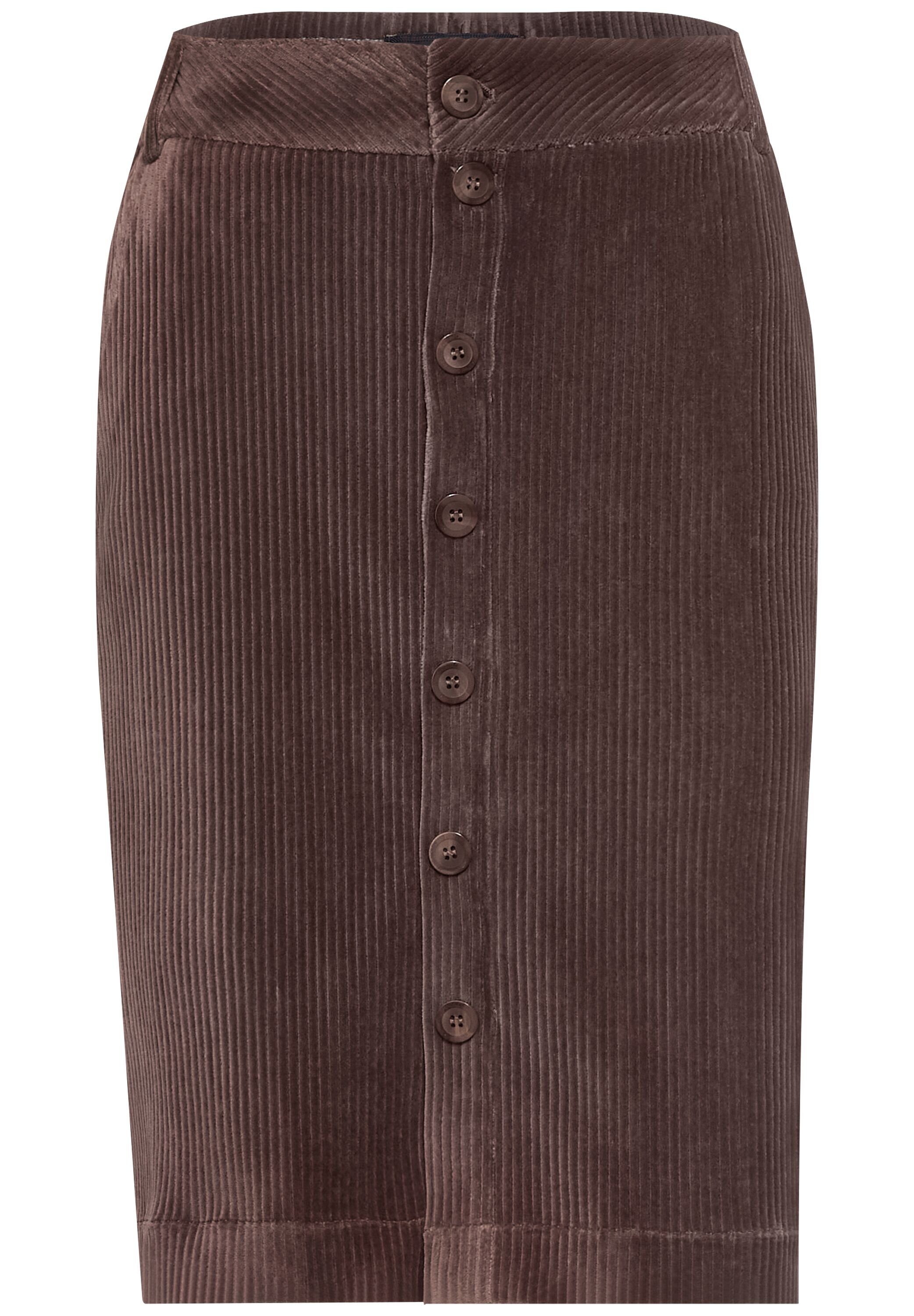 STREET ONE Cordrock in Cord-Optik