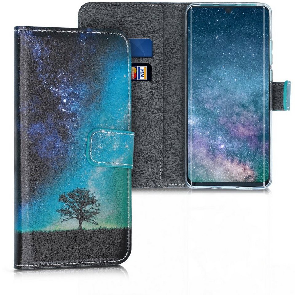 Kwmobile Handyhülle Wallet Case Kompatibel Mit Huawei P30 Pro Hülle