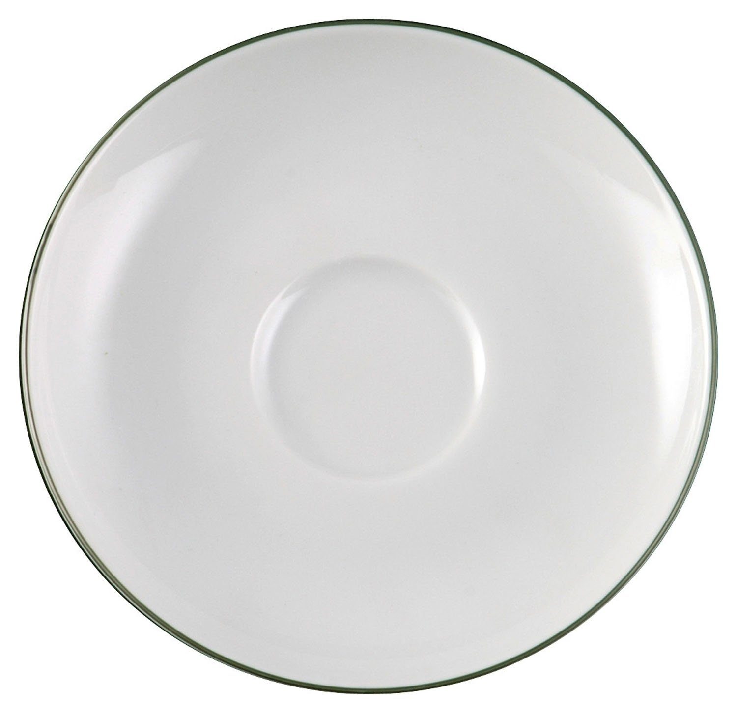 Seltmann Weiden Untertasse Lido Ø 12 Cm Weiß Schwarzer Linienrand