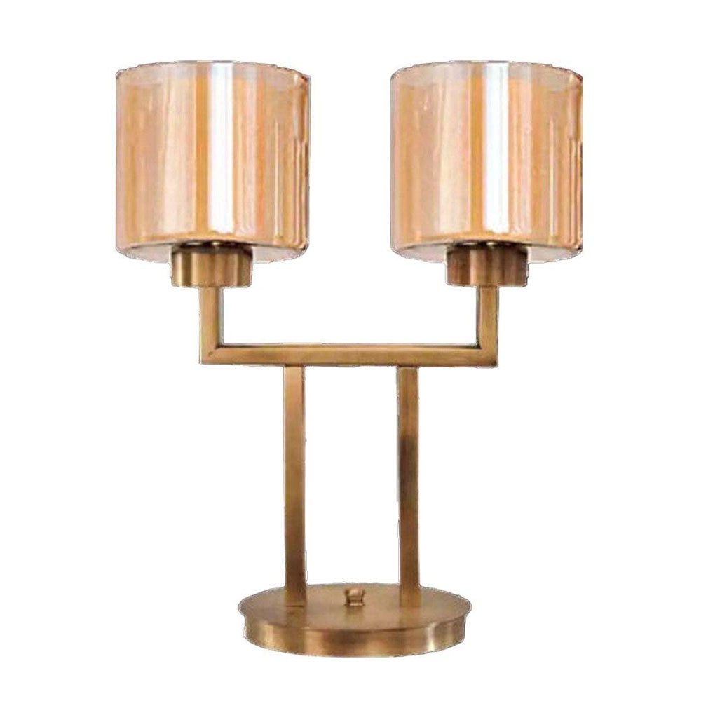 Jvmoebel Tischleuchte Modern Tischleuchte Lampe Leuchten Gold Lampen