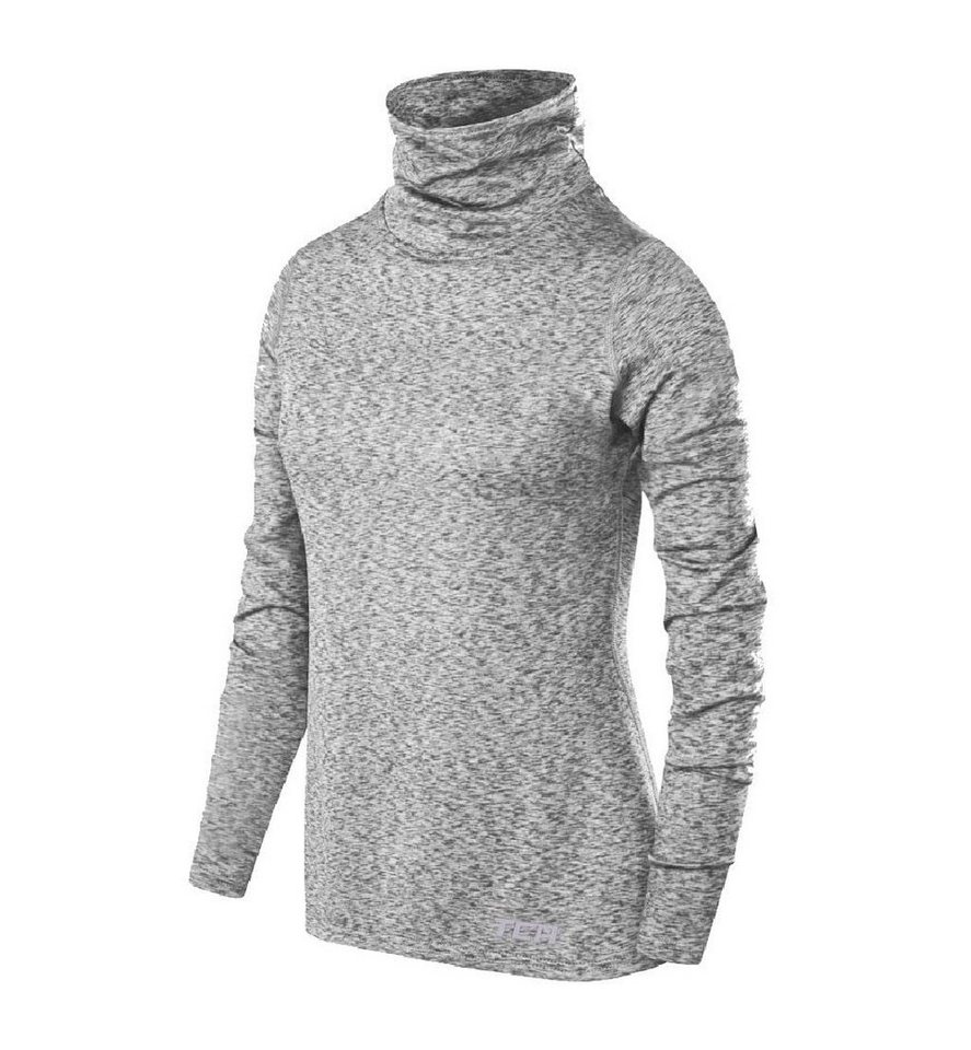 Tca Langarmshirt Tca Mädchen Warm Up Thermo Lauf Oberteil Hellgrau 8