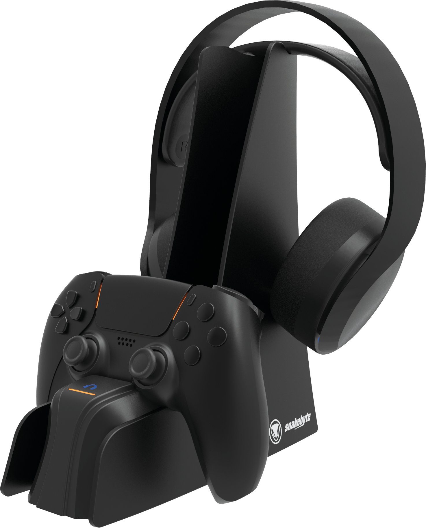 Snakebyte PS5 Dual Charge + Headset Stand 5 Controller-Ladestation ...